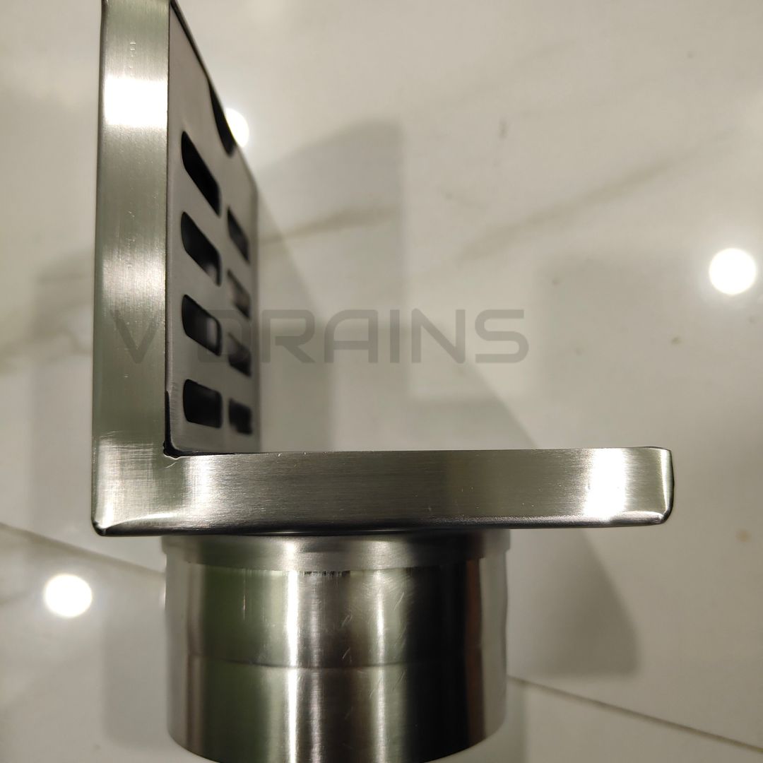 SS 304 L Shape Parapet Corner Side Wall Roof Drainer – V DRAINS