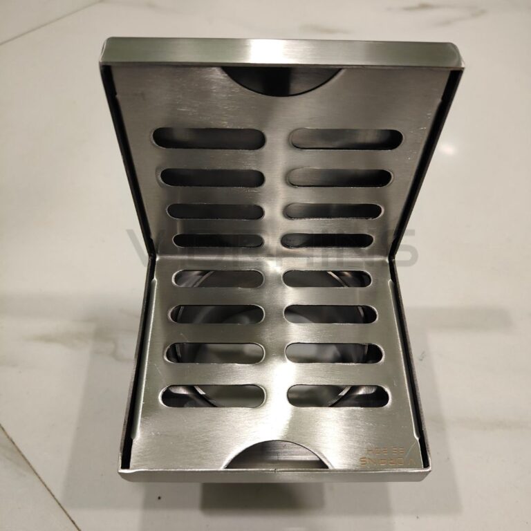 SS 304 L Shape Parapet Corner Side Wall Roof Drainer – V DRAINS