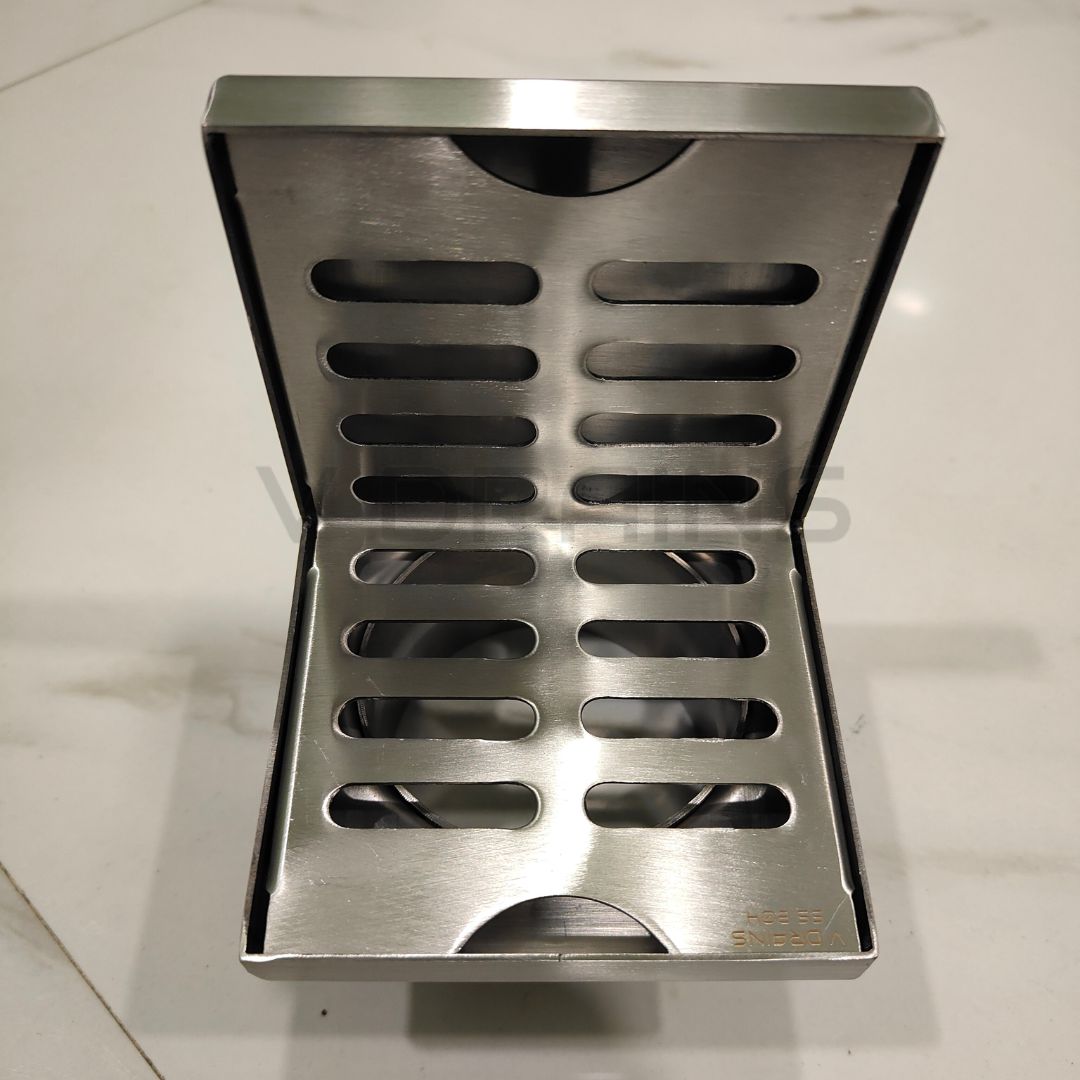 SS 304 L Shape Parapet Corner Side Wall Roof Drainer – V DRAINS